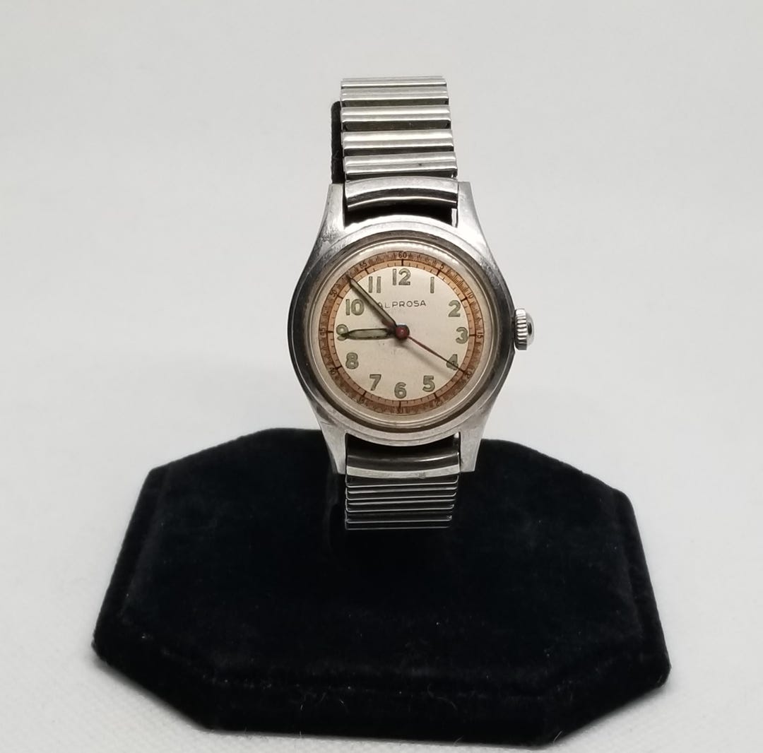 FARW325 Swiss WW2 Alprosa by Enicar Wrist Watch, 17 Jewels, Works. - Etsy