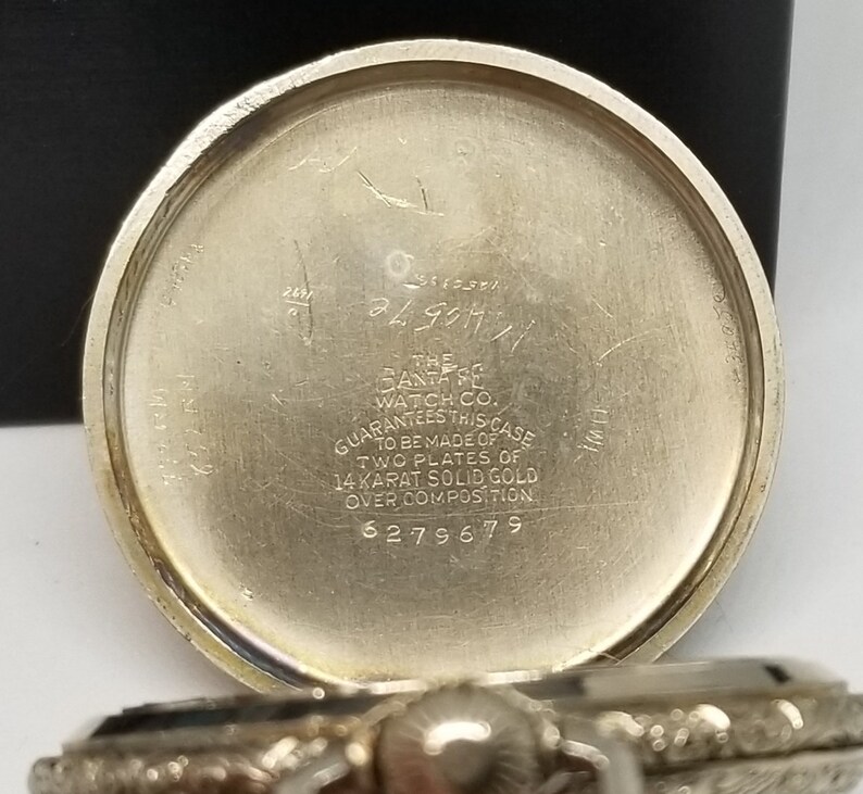 FAPW21 Est. 1927 G.F. Illinois Pocket Watch Grade Santa Fe - Etsy