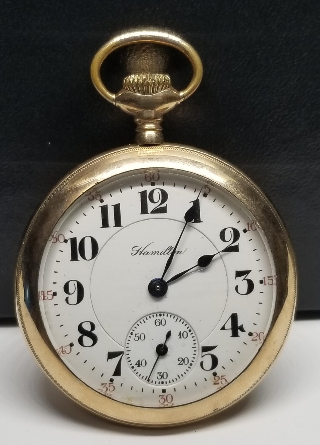 FAPW694 1921 G.F. Hamilton Pocket Watch, Grade 992, Size 16s, 21 Jewels ...