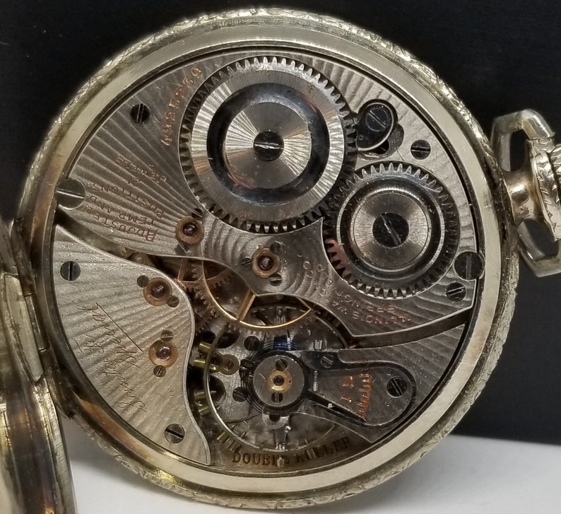 FAPW21 Est. 1927 G.F. Illinois Pocket Watch Grade Santa Fe - Etsy