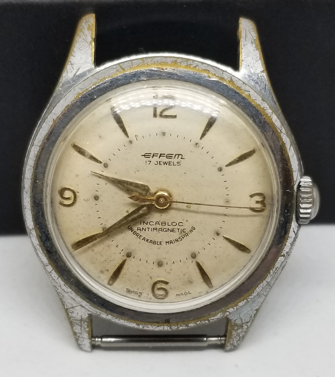 FARW122 Vintage Swiss Effem Wrist Watch, Size 27mm, 17 Jewels, Working ...