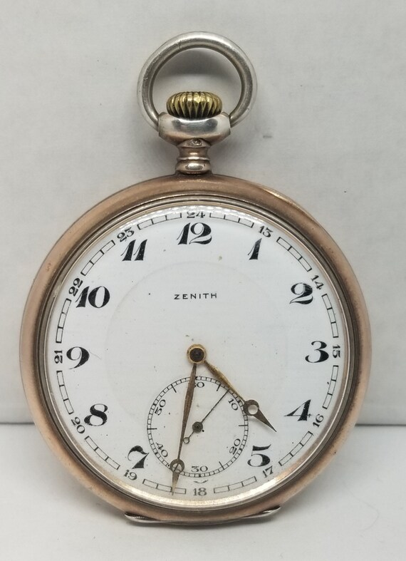 Pocket Watch, Watch ZENITH, Movement Zenith, Pocket Z… - Gem