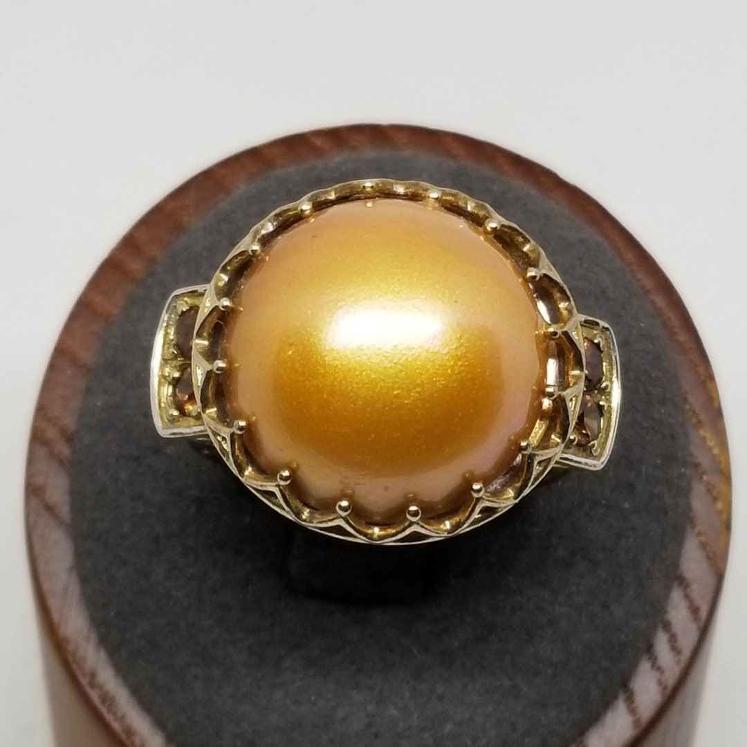 FA4930 Vintage Michael Valitutti Gold Plated Sterling With Multi Stone ...