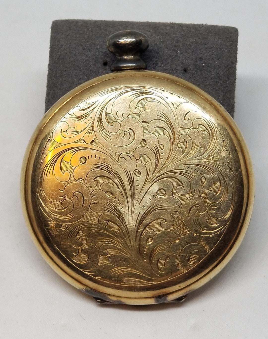 FA4861 Vintage Gold Filled Tin Type Double Photo Pocket Locket. - Etsy