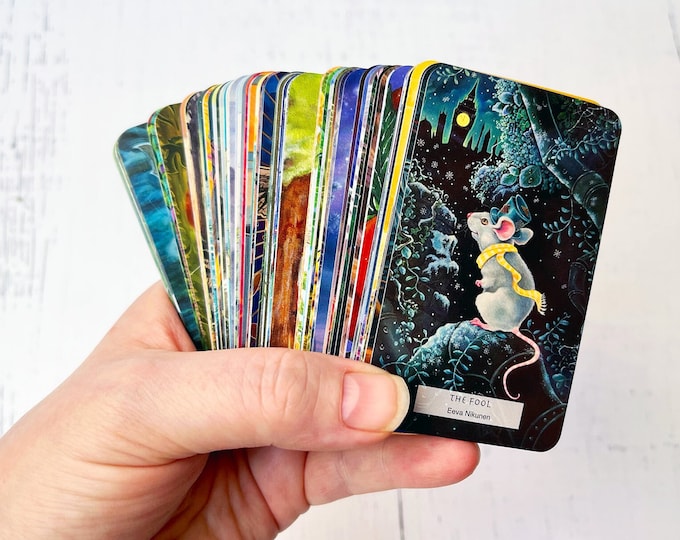 LE pocket Deck With PDF Guidebook 78 Tarot Animal Tarot of the Wild ...