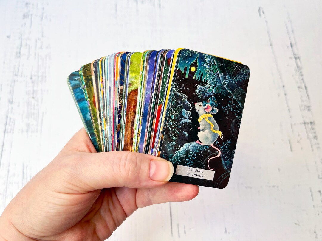 Pocket Animal Tarot Deck – 78 Cards, Indie Wild Tarot (PDF Guidebook ...
