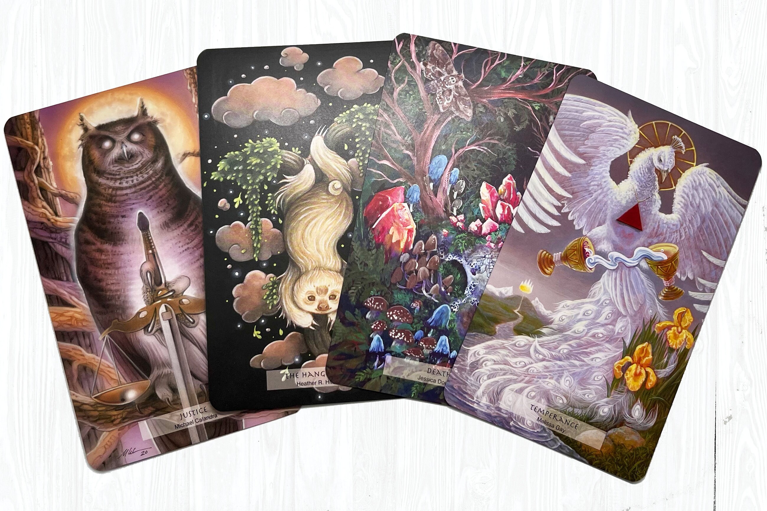 LE 78 Tarot Animal With PDF Guidebook Tarot of the Wild - Etsy Australia