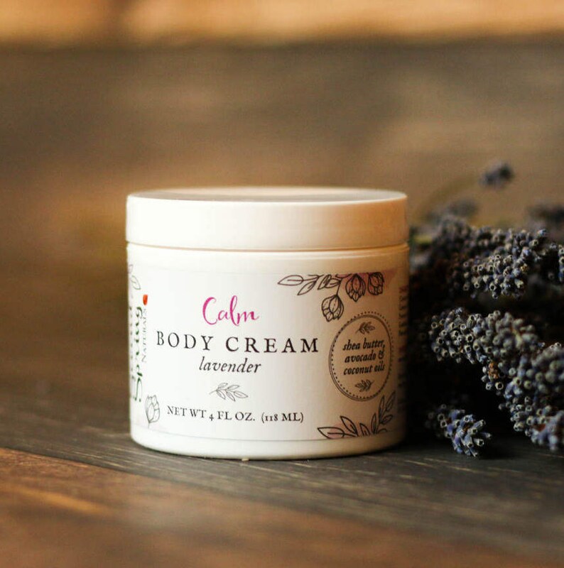 Lavender Lotion Lavender Body Cream Vegan Body Cream - Etsy