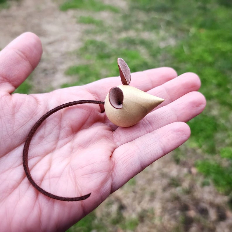 Wooden Mice Hand Turned 2 Piece Set Mom and Baby Dad and - Etsy