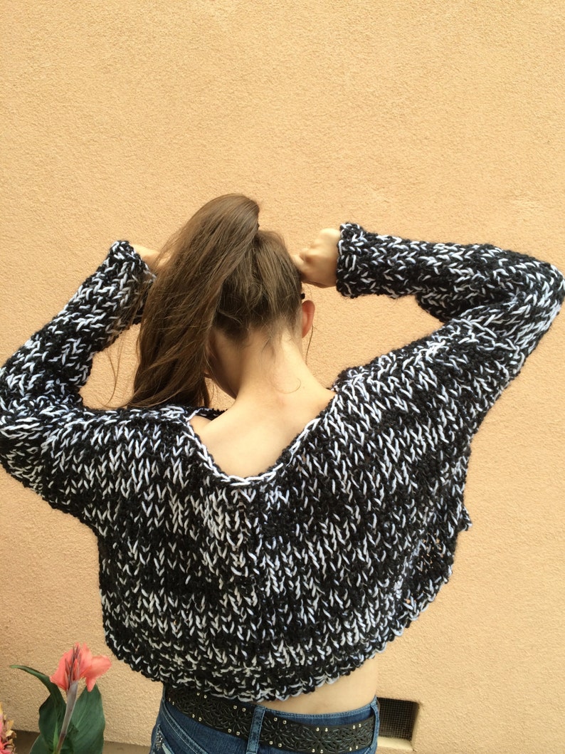 Easy Knitting Pattern For A Large Oversized Chunky Boat Neck Hand