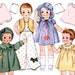 Pattern 1918-11.5" ~ Patsy Jr-shirley Temple ~ 7" Chest ~ Vintage 1932 ...