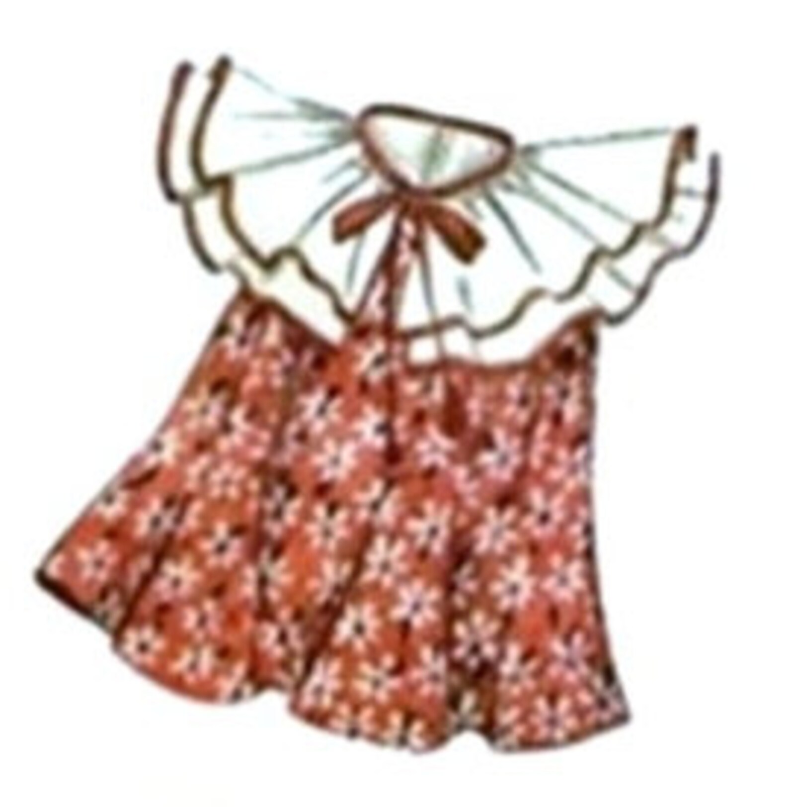 Pattern 1901-14" ~ Patsy-shirley Temple ~ 9" Chest ~ Vintage 1934 Doll ...