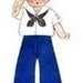 Pattern 19 Fits 9.5 PATSYETTE 6 Chest Vintage 1932 Doll Clothes Sailor ...