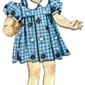 Pattern 1901-14" ~ Patsy-shirley Temple ~ 9" Chest ~ Vintage 1934 Doll ...