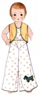 Pattern 1918-11.5" ~ Patsy Jr-shirley Temple ~ 7" Chest ~ Vintage 1932 ...