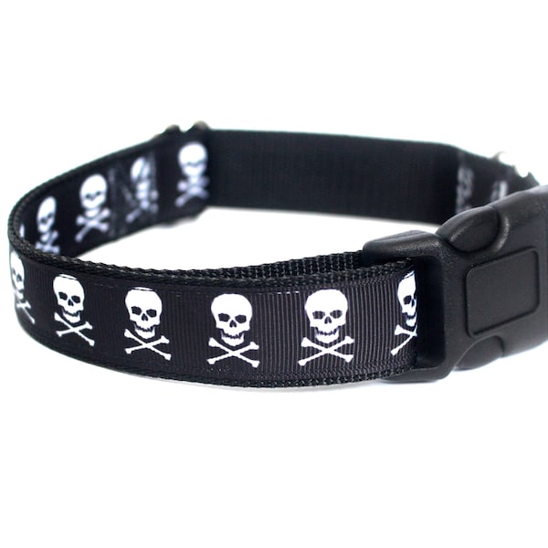 Skull Dog Collar - Etsy