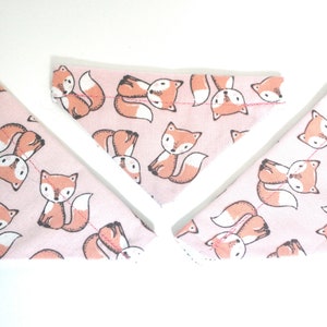 Pink Fox Mini Bandana for Guinea Pigs and Bunny Rabbits - Wildlife Cute ...