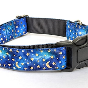 Cosmo Galaxy Dog Collars | 5 Colors Blue Purple Black Mint Green ...