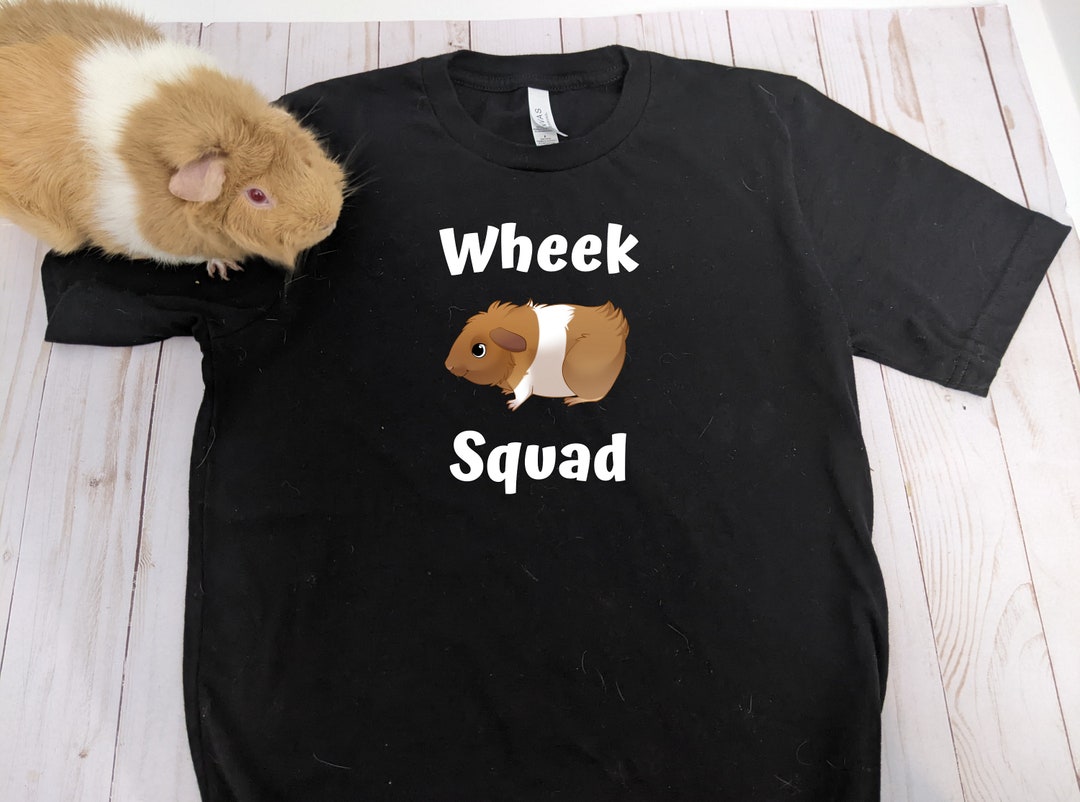 Wheek Squad Camiseta linda para amantes del conejillo de indias ...