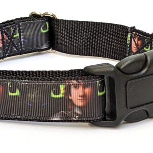 How to Train Your Dragon Dog Collar - Hiccup and Toothless HTTYD Pet ...