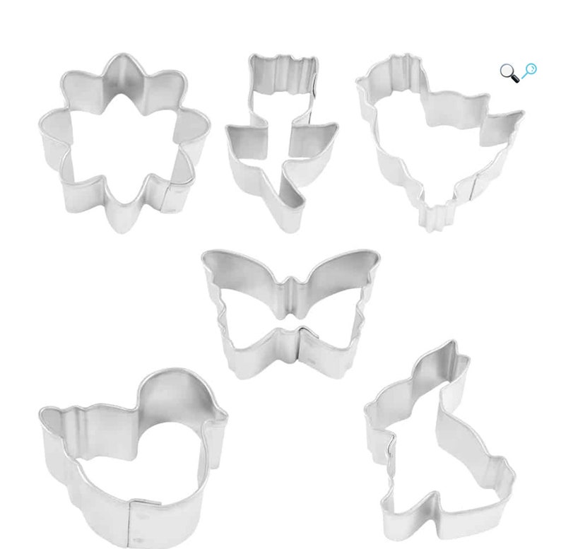 MINI SPRING 6 Piece Cookie Cutter Set | Etsy
