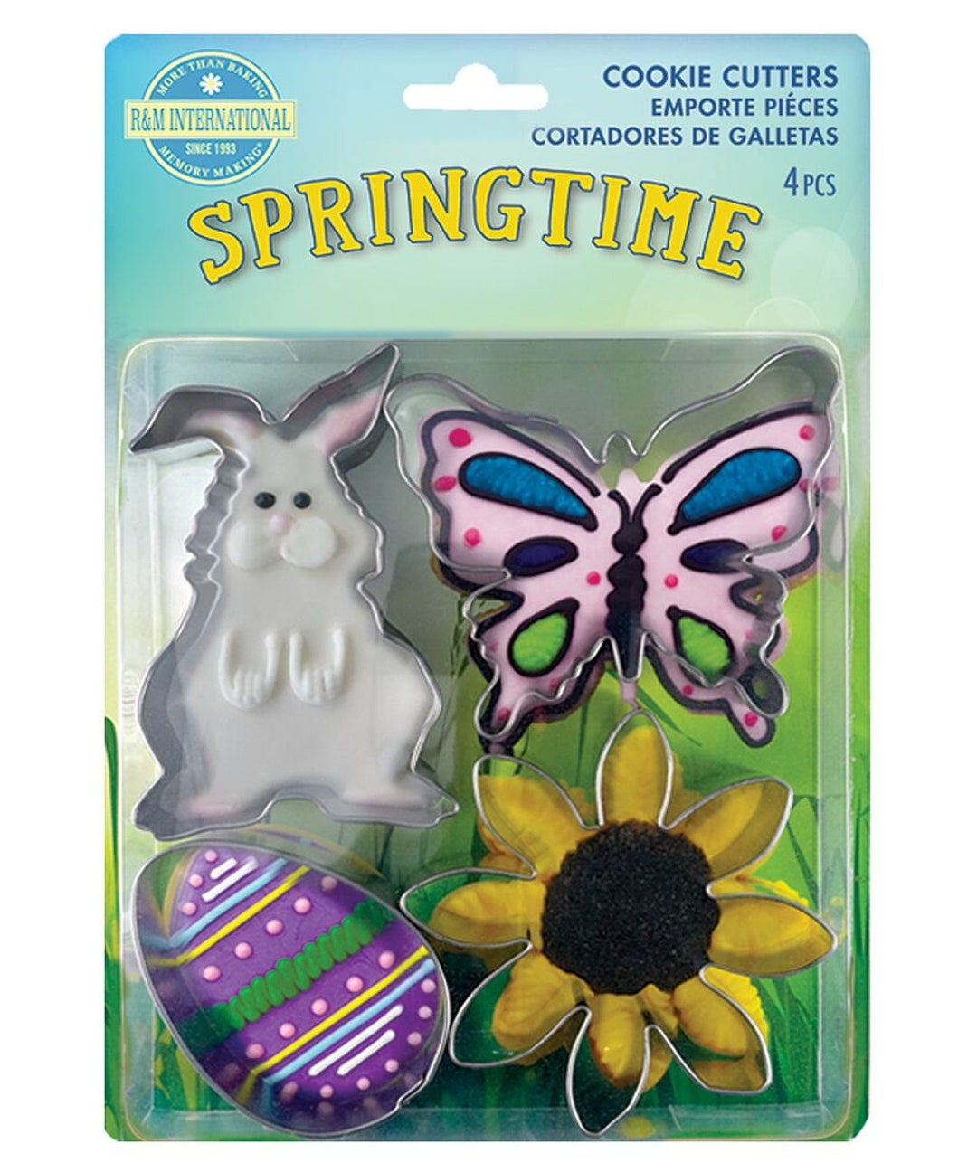 SPRING 4 Piece Cookie Cutter Set - Etsy