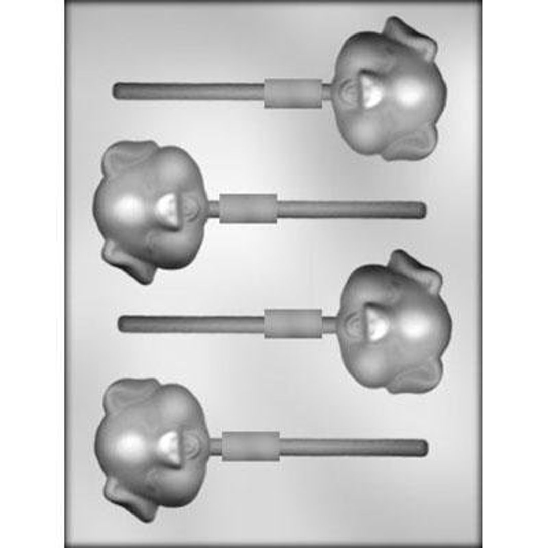 HAPPY PIG Chocolate Sucker Mold - Etsy