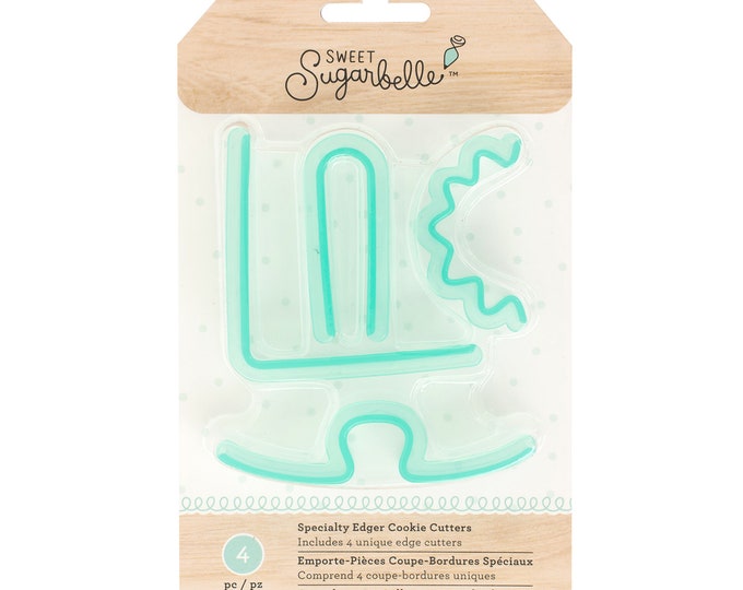 Sweet SUGARBELLE Specialty Edge Cutters 4 Piece Cutter Set - Etsy