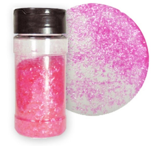 PINK Edible Glitter FLAKES SHAKER Bottle 1 Ounce | Etsy