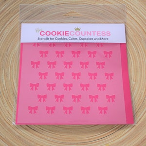 LITTLE BOWS Cookie Countess, Cookie Stencil/cupcake Stencil - Etsy