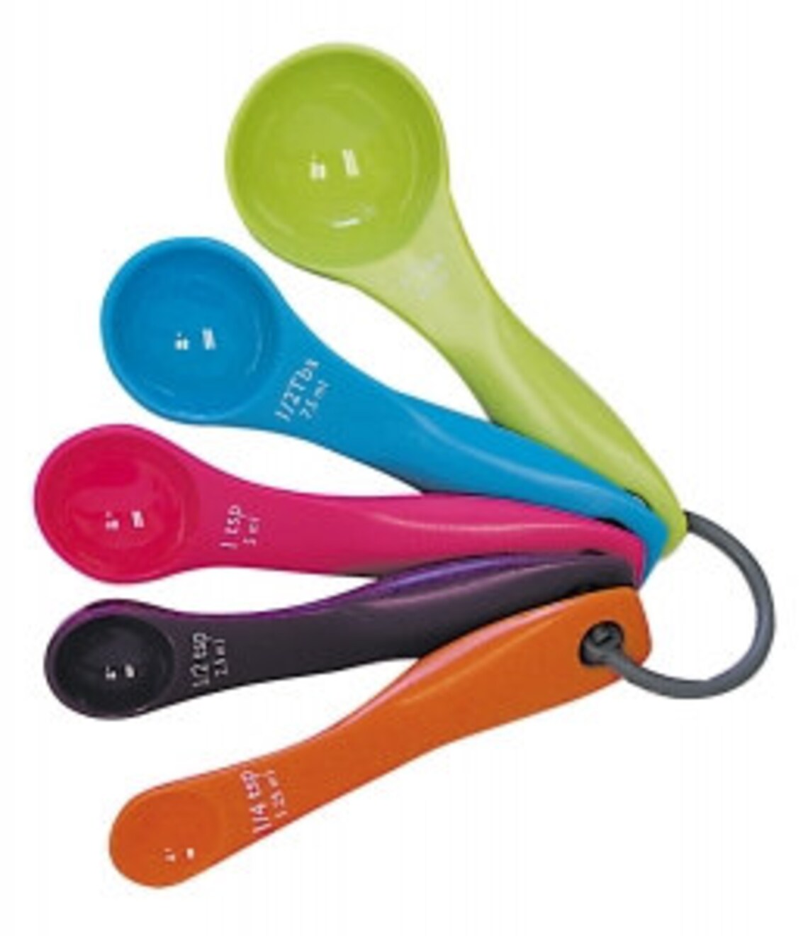 Colorful PLASTIC MEASURING SPOON Set - Etsy