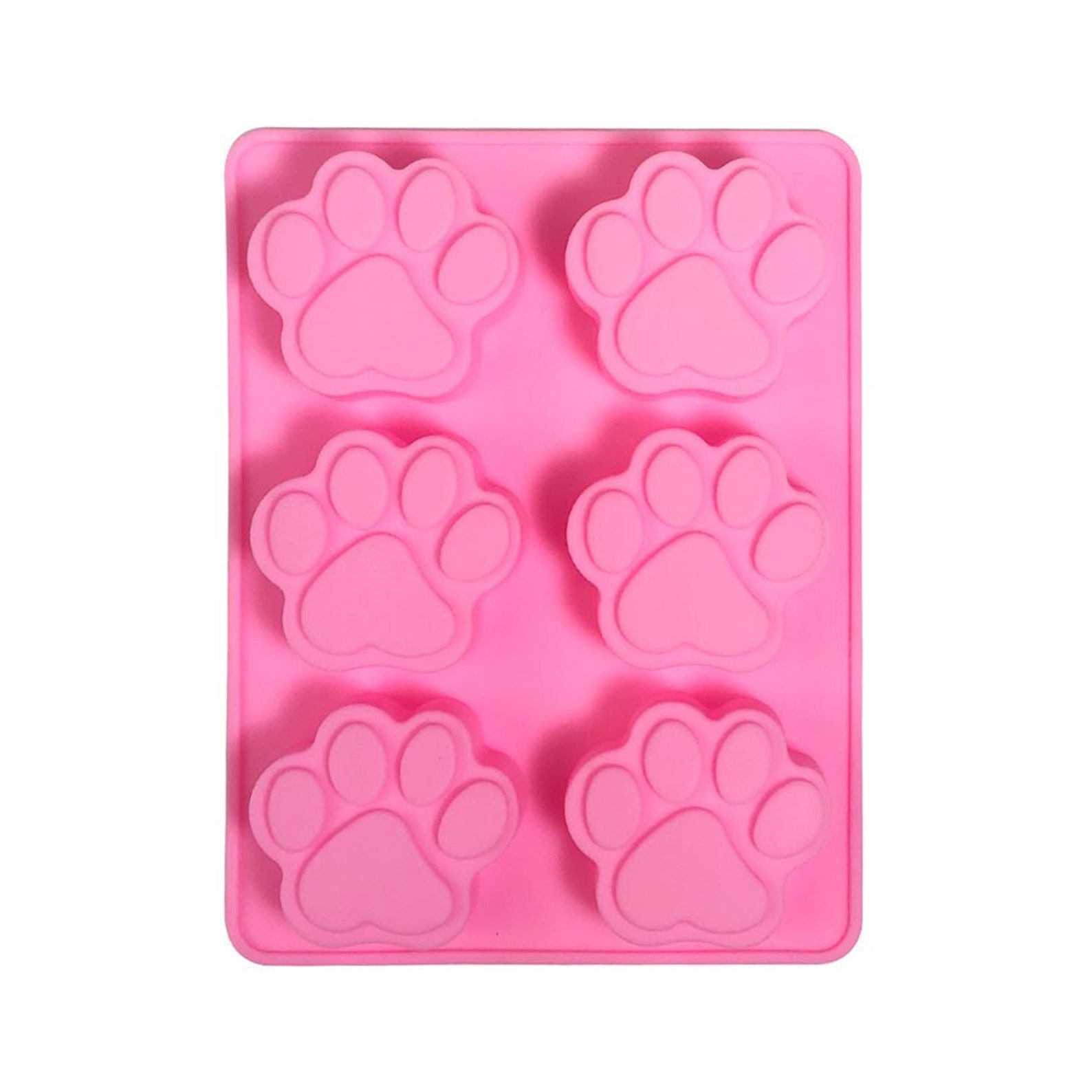 PAW PRINT Silicone Baking Mold - Etsy