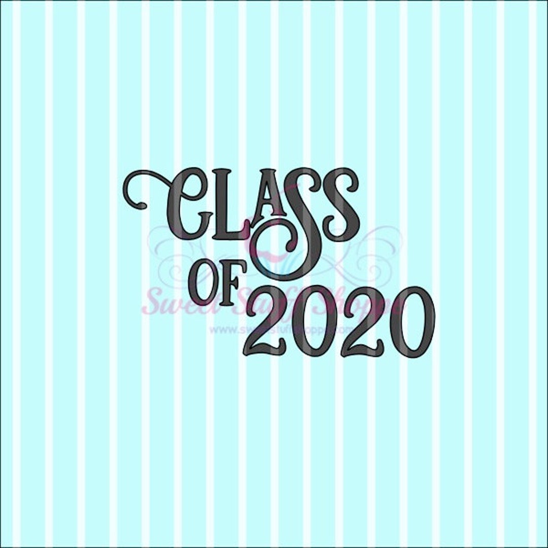 CLASS OF 2022, Silk Screen, Stuff Shoppe, Silk Screen Cookie Stencil ...
