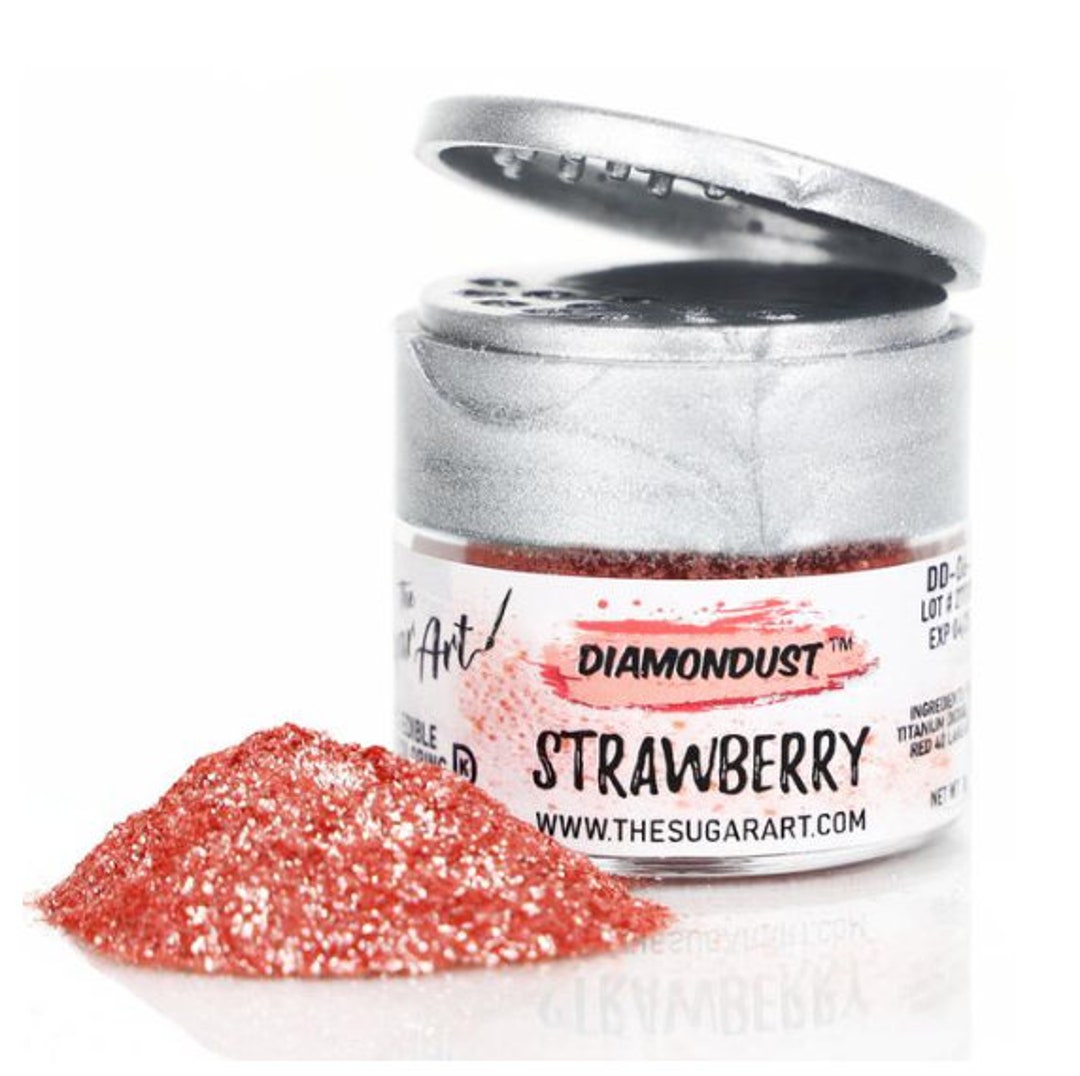 DIAMONDUST, STRAWBERRY, the Sugar Art, Diamond Dust - Etsy