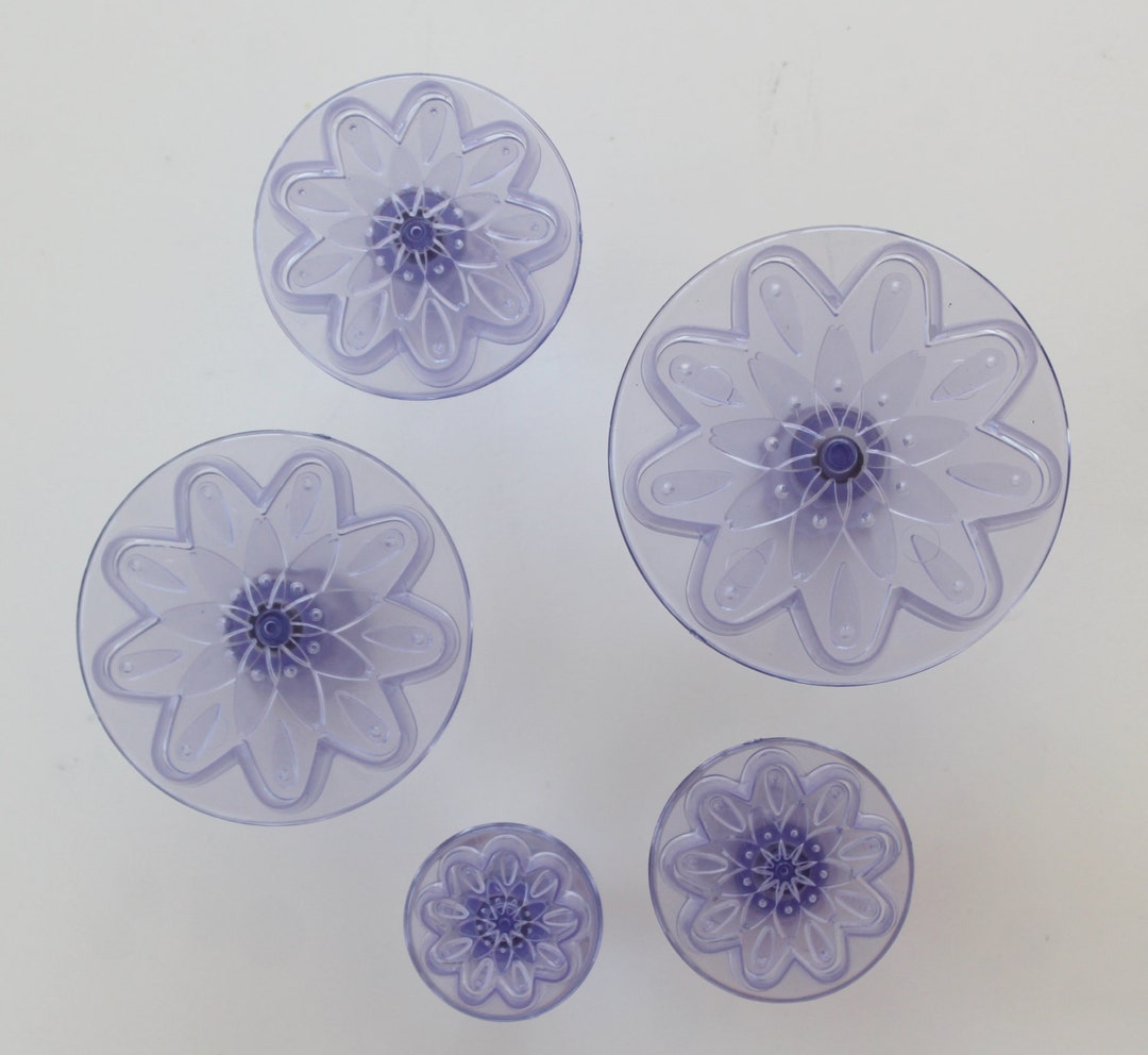 FANCY DAISY Plunger Cutter SET - Etsy
