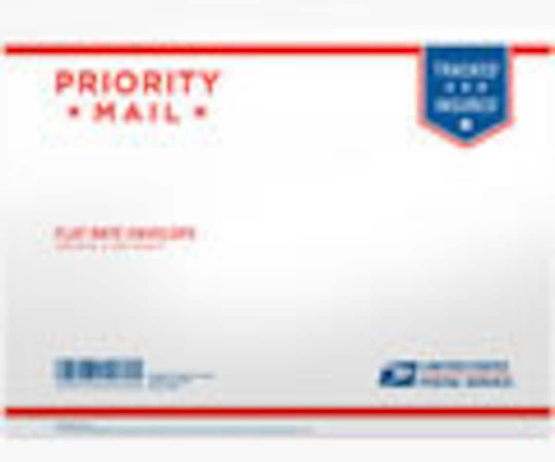 Priority Flat Rate Envelope Upgrade - Etsy