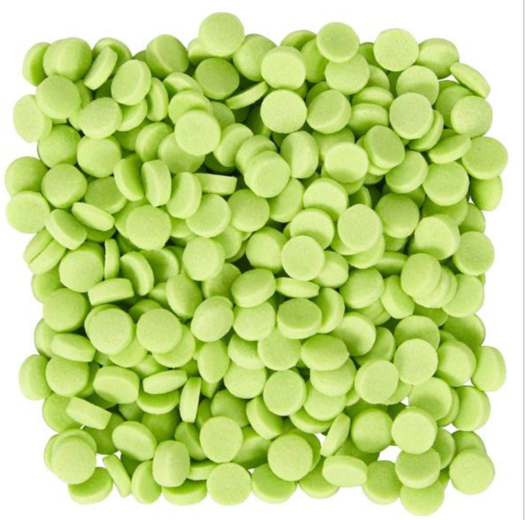 WILTON LIME GREEN Confetti Candy Decorations 1 Ounce Pack - Etsy