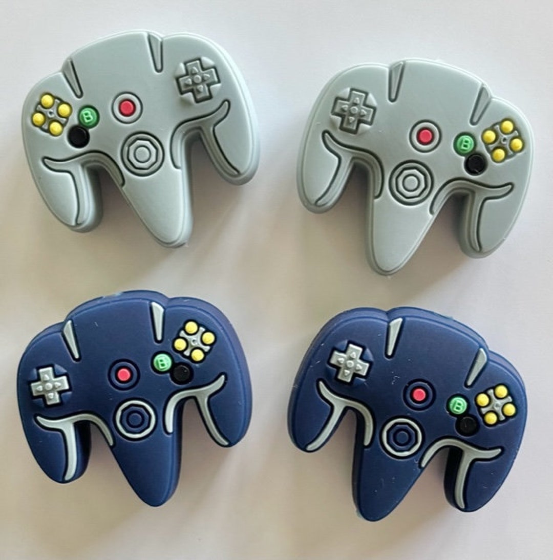 GAME CONTROLLER FOCAL Bead , Focal Beads, Controller Silicone Beads ...