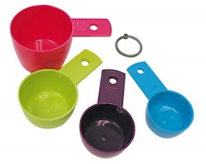 Multi Color Measuring Cup Set - Etsy