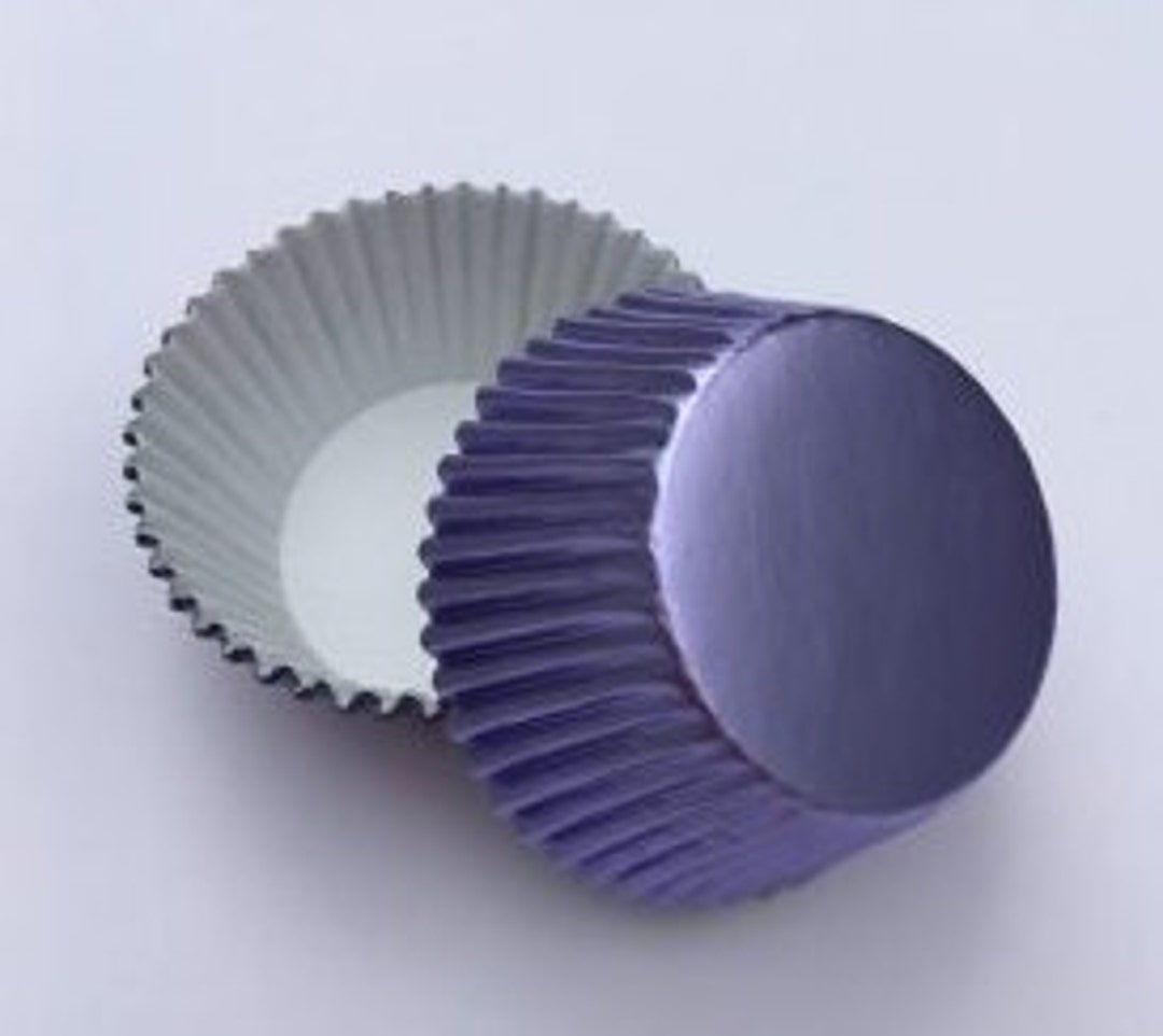 LIGHT PURPLE FOIL Cupcake Liners - Etsy