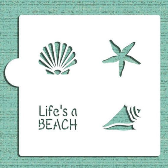 Beach Stencils Sunset Beach Stencils Stencil Revolution