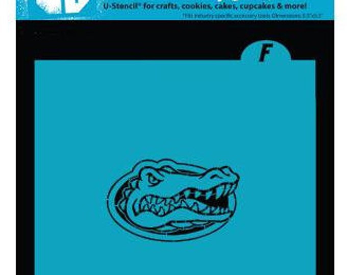 FLORIDA GATORS College Stencil U Stencil College Stencils - Etsy