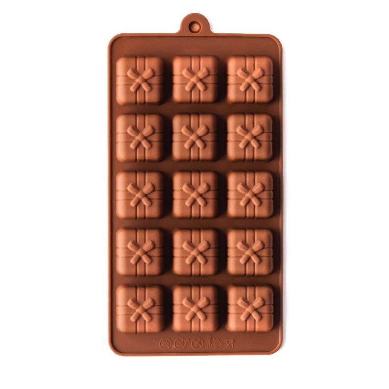 GIFT BOX Silcone Chocolate Mold - Etsy