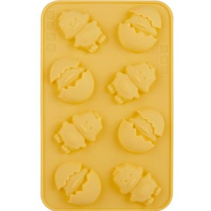 CUTE CHICKS SILICONE Mold, 8 Cavities, Candy Mold, 3 Pieces per Pack ...