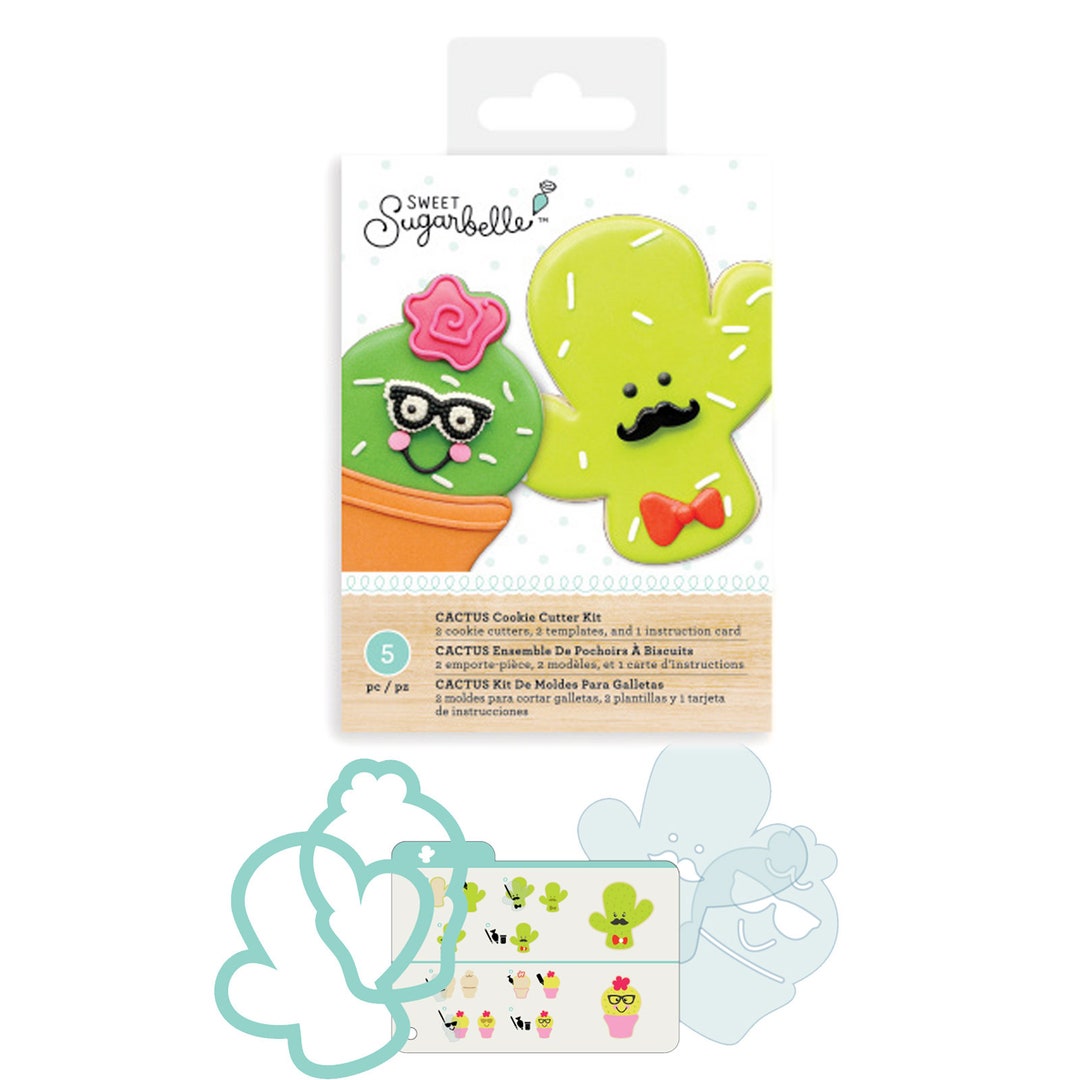 Sweet SUGARBELLE "cactus" Cookie Cutter Set - Etsy