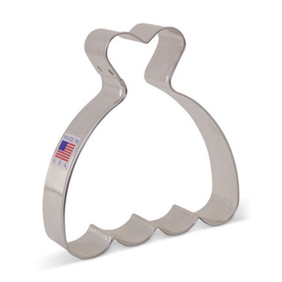 WEDDING DRESS Cookie Cutter Ann Clark Cookie Cutter, Ann Clark ...