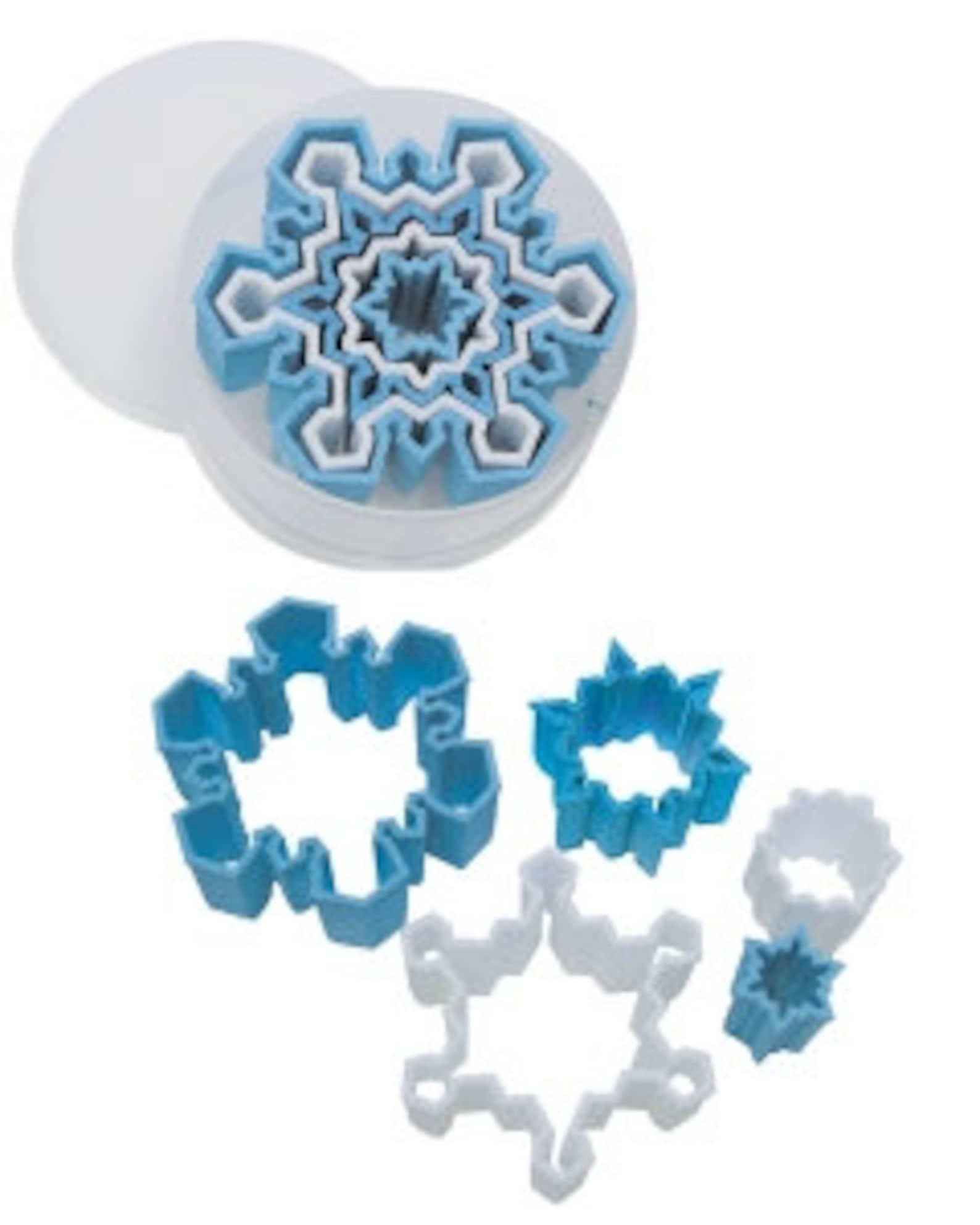 SNOWFLAKE Biscuit Cookie Cutter Set - Etsy