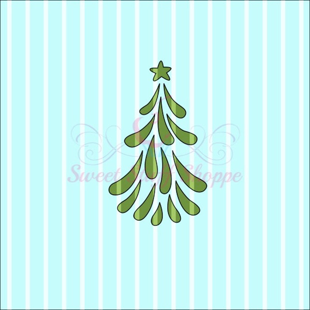 CHRISTMAS TREE Silk Screen, Cookie Silk Screen, Silk Screen Cookie ...