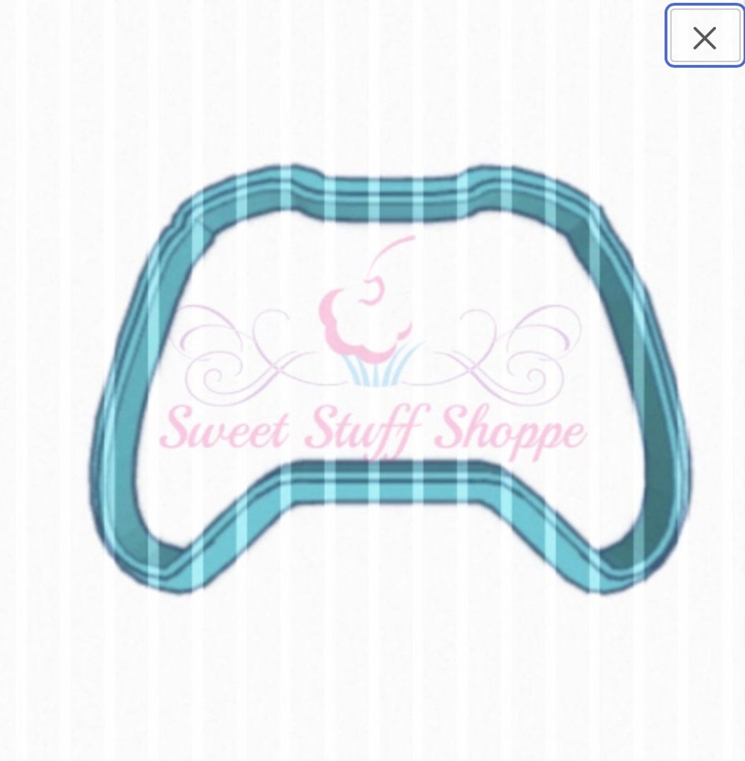 GAME CONTROLLER COOKIE Cutter, 3D Printed Cookie Cutter, Sweet Stuff ...