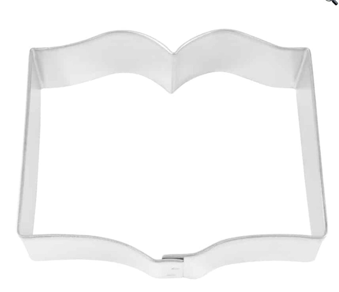 OPEN BOOK Cookie Cutter - Etsy